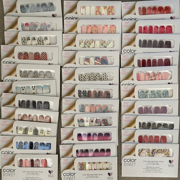 Color Street | Makeup | Vintage Color Street Designs | Poshmark